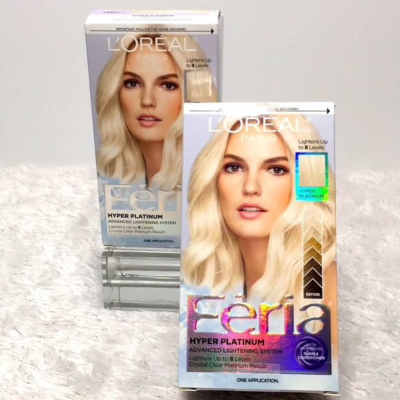L'Oreal | Hair | Fria Hyper Platinum Hair Color New | Poshmark